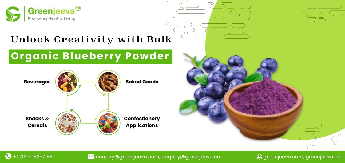 Unveiling the Potential of Freeze Fried Organic Blueberry Powder