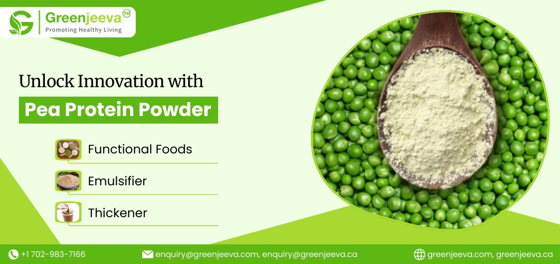 Pea Protein Powder: A Versatile Ingredient for Plant-Based Product ...