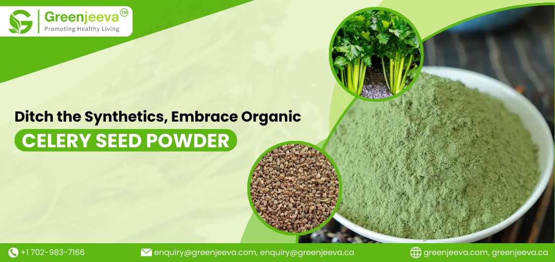 Replace Synthetic Flavors with Organic Celery Seed Powder