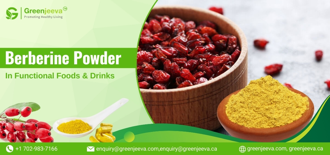 Innovative Uses of Berberine Powder in Functional Foods & Beverages