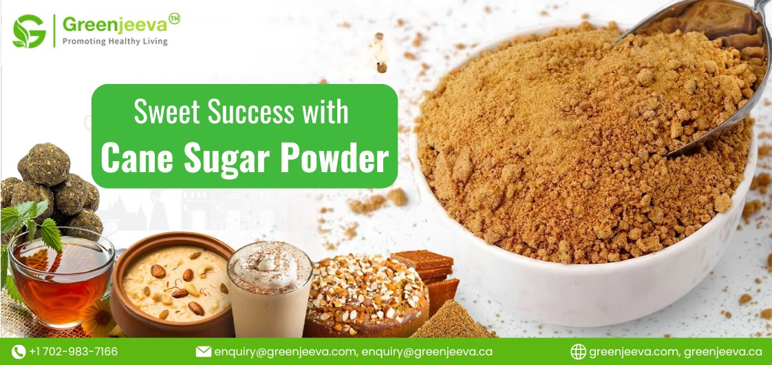 Functional Power of Cane Sugar Powder in Food Production