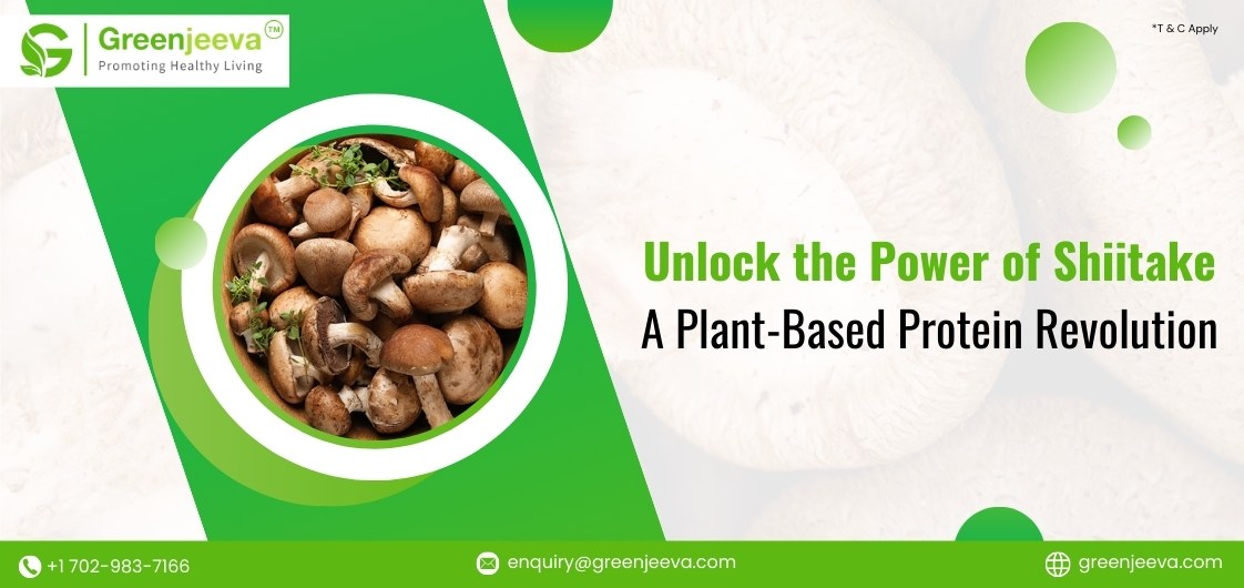 Shiitake Mushroom Powder as a Plant-Based Protein Alternative in ...