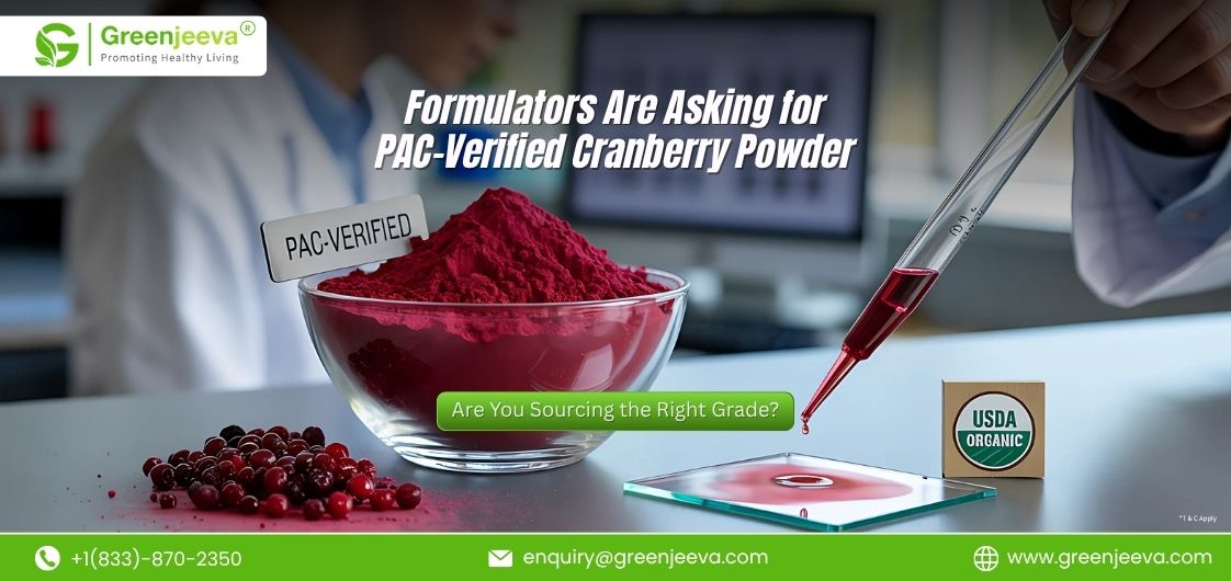 What Makes PACs a Critical Factor in Cranberry Powder and How to Ensure ...