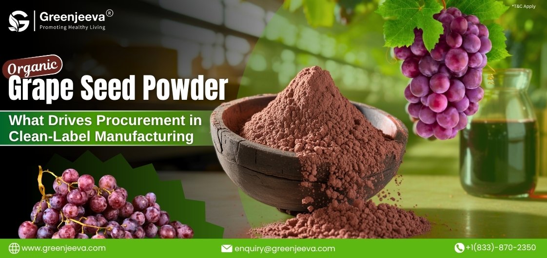 What’s Driving the Demand for Organic Grape Seed Powder in United States?