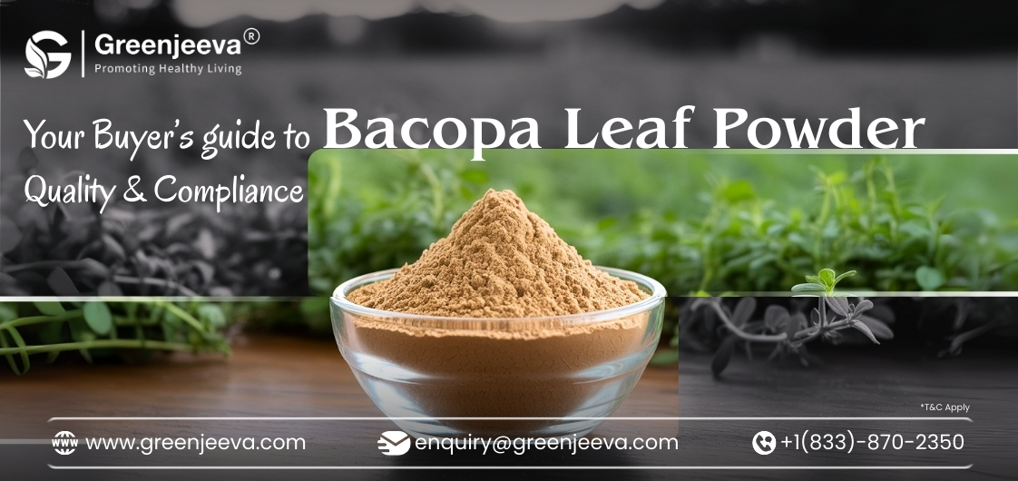 Why Leading Supplement Brands Choose USDA Organic Bacopa Leaf Powder in ...