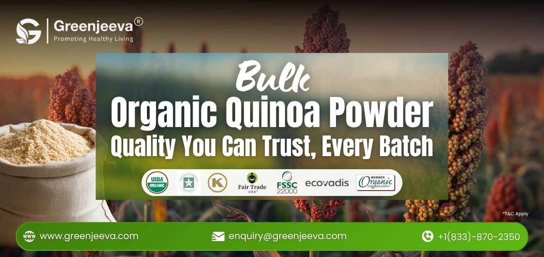 Bulk Organic Quinoa Powder Sourcing Guide | For R&D & Procurement Teams