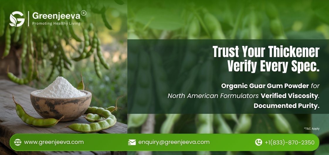 Bulk Organic Guar Gum Supplier USA: 7 Buyer Must-Checks & Specs