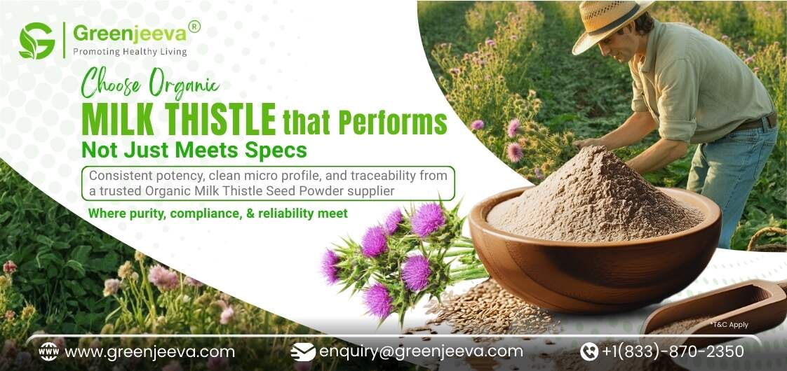 How to Choose the Right Organic Milk Thistle Seed Powder Variant for ...