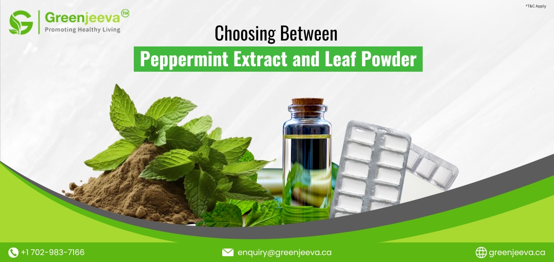 Comparing Peppermint Extract vs. Peppermint Leaf Powder: Uses in Food ...